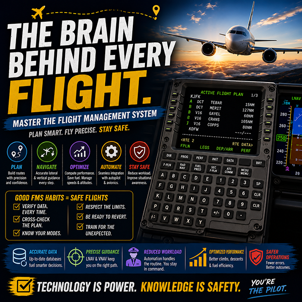 Flight Management System (FMS): Pilot Guide and Best Practices